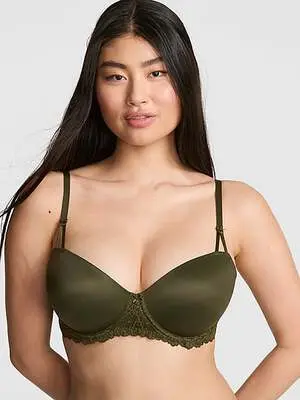 Pink Wink Wink™ Lightly Lined Balconette Bra - Green