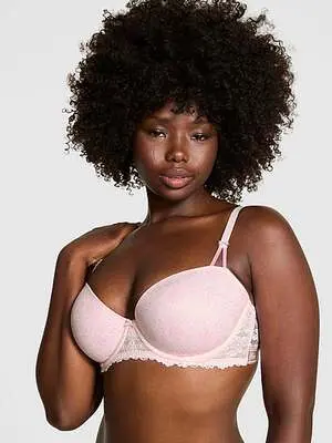Pink Wink Wink™ Push-up Balconette Bra Print