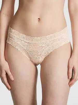 Pink Lace Cheeky Beige
