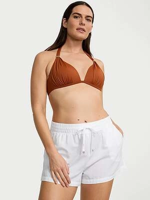 Victoria's Secret Swim Cover-up Shorts - White,ivory