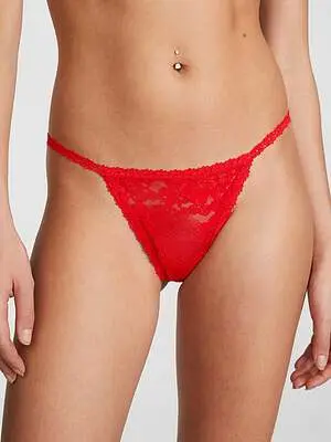 Pink Wink V-string Panty - Red