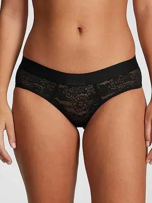 Pink Lacie Logo Hiphugger Panty Print