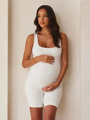 Victoria's Secret Bumpsuit The Cindy - White,ivory