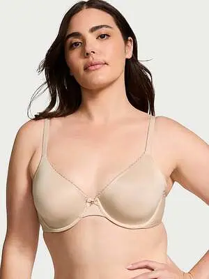 Victoria's Secret Body Victoria Invisible Lift Unlined Smooth Demi Bra - Beige