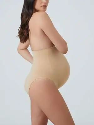 Victoria's Secret Bumpsuit Maternity Support Brief - Brown