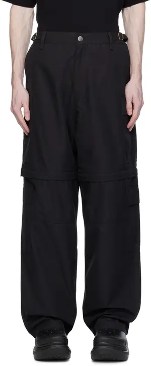 VTMNTS VTMNTS Detachable Leg Cargo Pants - Black