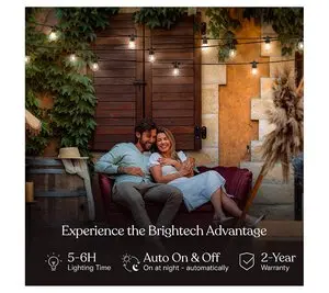 BRIGHTECH Ambience Pro Solar Led 27ft Remote St Ring Lights