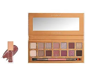 SIGMA BEAUTY New Mod Eye Shadow Palette With Ne Mod Lip Cream - One-color