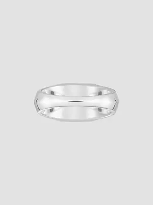 Gucci Sterling Trademark Thin Ring