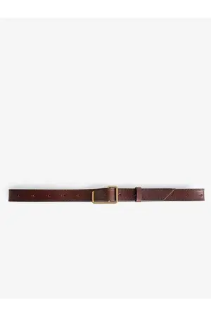 Zadig&Voltaire La Cecilia Obsession Leather Belt - Gold
