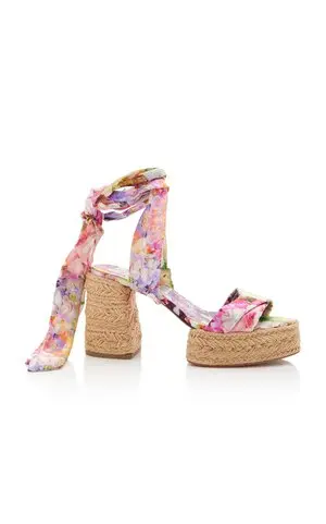 Floral Espadrilles