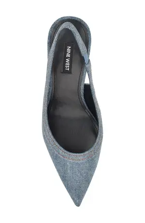 Nine West Denaye Pointed Toe Slingback Pump