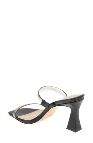 Bcbgmaxazria Routa Slide Sandal - Smoke/ Black