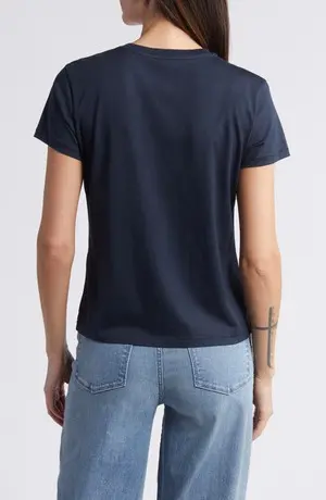 FRAME Baby Tee - Navy