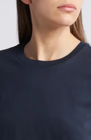 FRAME Baby Tee - Navy