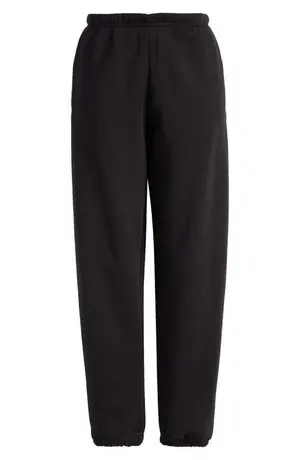 SKIMS Cotton Fleece Blend Classic Joggers - Onyx