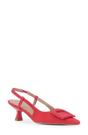 Aquatalia Arabella Kitten Heel Slingback Pumps