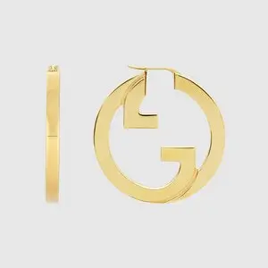 Gucci Blondie Hoop Earrings - Gold-toned Metal