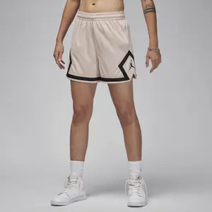 JORDAN Sport 4" Diamond Shorts Brown
