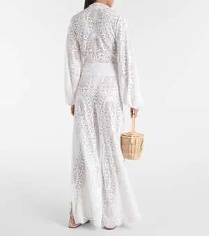 ALEXANDRA MIRO Tabitha Lace Top - White