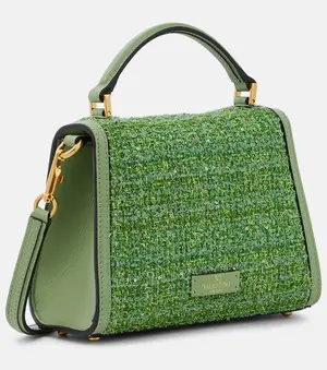 Valentino Garavani Vsling Mini Tweed Crossbody Bag