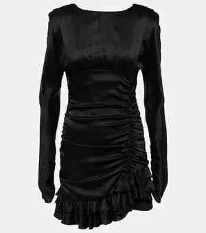 Alessandra Rich Gathered Cocktail Dresses