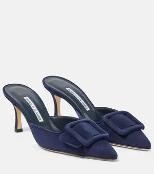 Manolo Blahnik Heeled Mules Clogs For Women