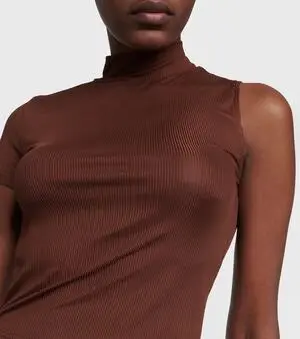 Christopher Esber Fusion Tee Midi Dress - Brown