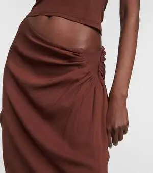 Christopher Esber Fusion Tee Midi Dress - Brown
