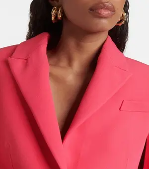 Safiyaa Hadley Caped Blazer - Pink