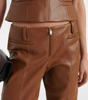 AYA MUSE Cida Low-rise Straight Pants