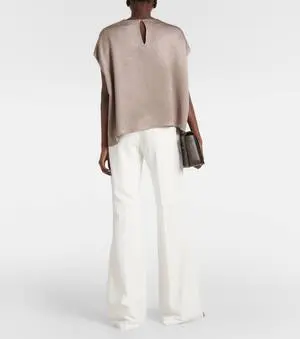 FFORME Ethel Metallic Top - Pink