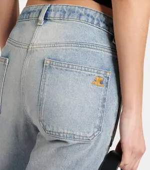 COURREGES Courrèges Low-rise Bootcut Jeans