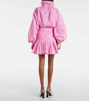 PATOU Ruffled High-rise Mini Skirt