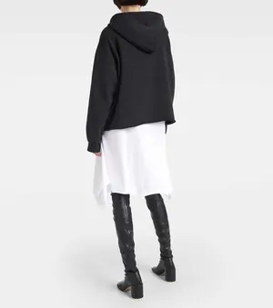 MAISON MARGIELA Logo Cotton Jersey Hoodie