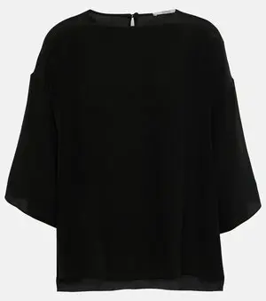 FFORME Silk T-shirt - Black