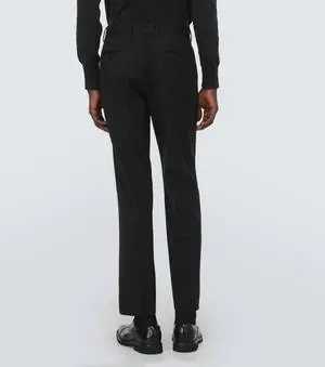 Dolce & Gabbana Wool-blend Suit Pants - Black