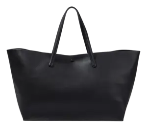 THE ROW Idaho Xl Leather Tote Bag - Black