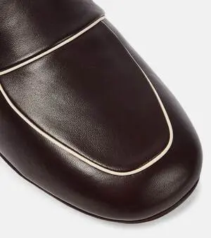 THE ROW Beck Leather Mules