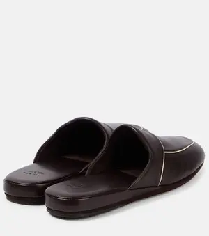 THE ROW Beck Leather Mules