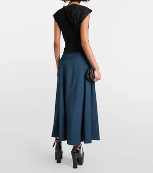 VIVIENNE WESTWOOD Asymmetric Cotton Top - Black