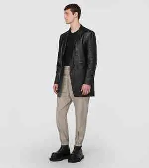 Rick Owens Cotton Poplin Chino Pants