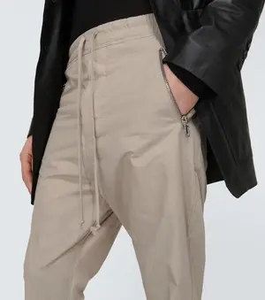 Rick Owens Cotton Poplin Chino Pants