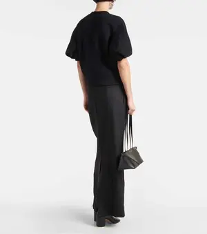Sacai Cotton-blend Jersey Sweatshirt
