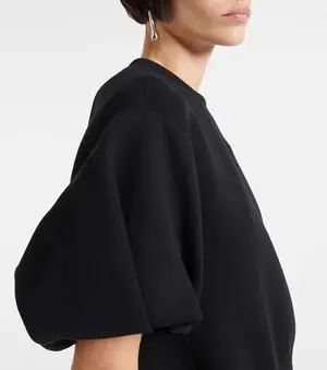 Sacai Cotton-blend Jersey Sweatshirt