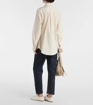 LEMAIRE Cotton Poplin Shirt - Neutrals