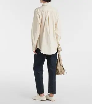 LEMAIRE Cotton Poplin Shirt - Neutrals