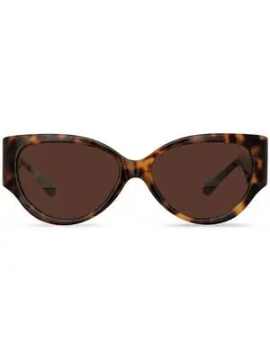 Linda Farrow Cat-eye Frame Sunglasses - Brown