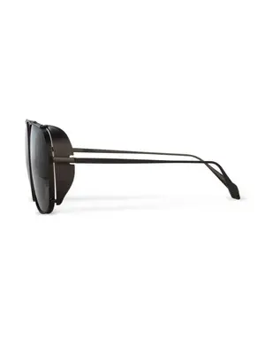 Linda Farrow Enzo Aviator Sunglasses