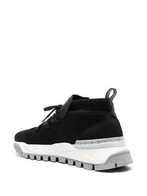 Santoni X Amg Elasticated-panel Sneakers